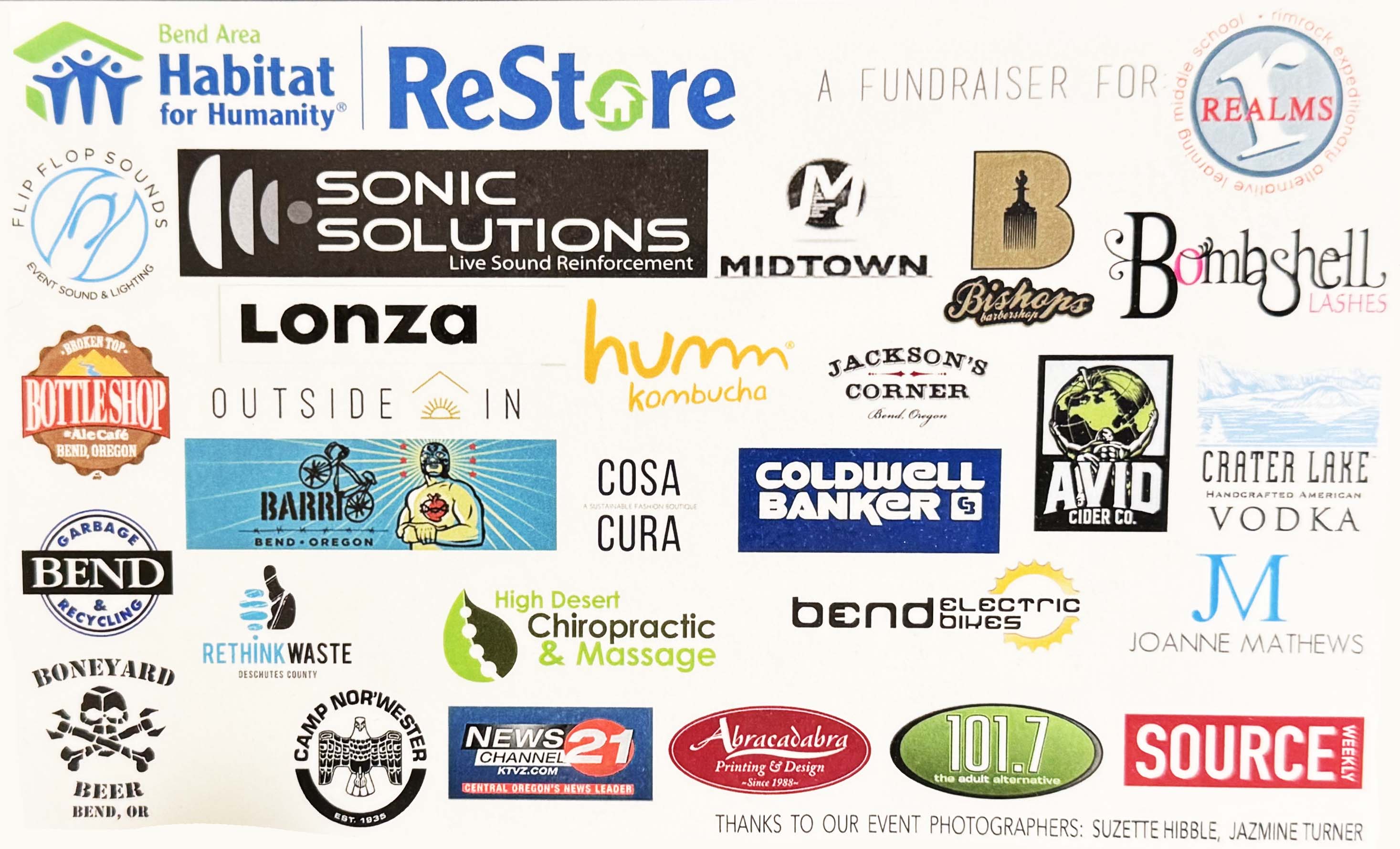 Sponsors 2020 | Rubbish Renewed Eco Fashion Show